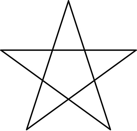 File Pentagram Svg Wikimedia Commons