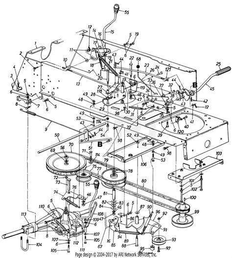 Understanding The Steering Parts Diagram For The Cub Cadet LT1042