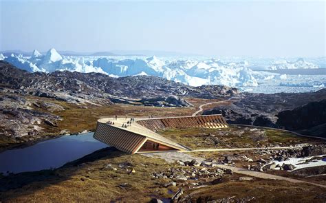 画廊 Dorte Mandrup Arkitekter事务所被委托设计格陵兰冰峡湾观景台 1