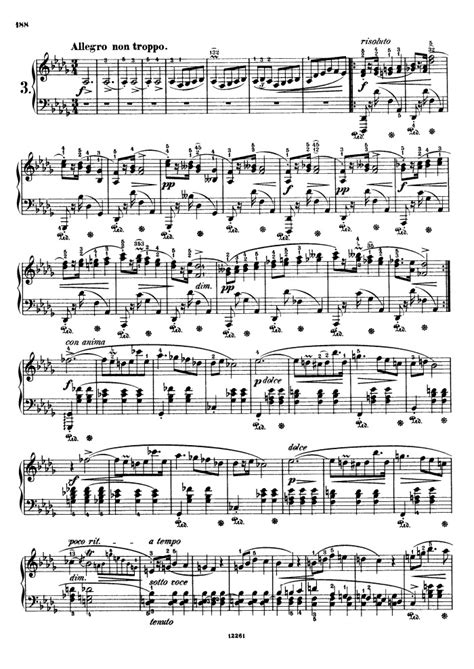 Op30 No3 Free Sheet Music By Chopin Pianoshelf