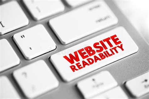 website readability measure of how easy it is for visitors to read