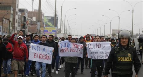 Paro De Transportistas Actividades Se Desarrollaron Con Normalidad