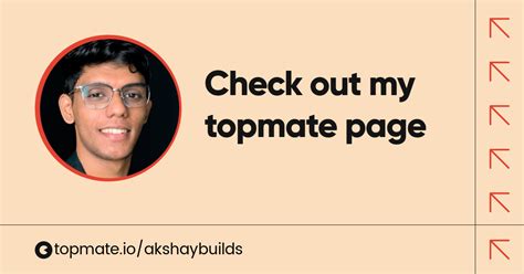 Akshay Sajeev ⚡ Book A Call On Topmate