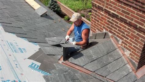 Roof Installation Roland Slate Service Co Inc Baltimore Md