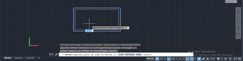 Offset In Autocad Professional Drawing Work For Beginners