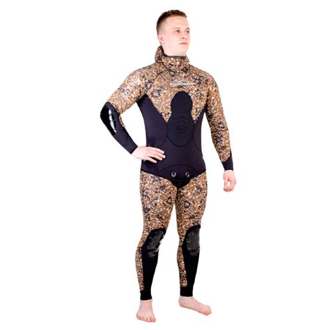 Гидрокостюм Scorpena C3 - 3 мм BROWN Camo размер М. купить в интернет ...