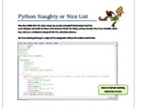 Python Naughty Nice Christmas Program Teaching Resources