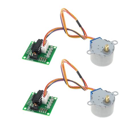 DiGiYes Sets DC V Phase BYJ DC Step Stepper Motor ULN Driver Test Module Board