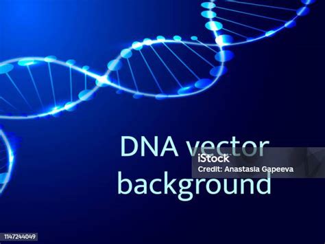 Dna 추상적인 배경입니다 포스터 또는 배너에 대 한 벡터 일러스트 레이 션 Dna에 대한 스톡 벡터 아트 및 기타 이미지