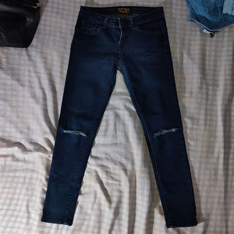 Fubu Low Rise Ripped Jeans Womens Fashion Bottoms Jeans On Carousell
