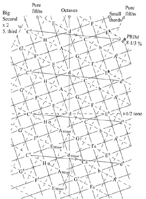 An Illustration Of The Pattern Of A Classical Tone Tissue With All Its