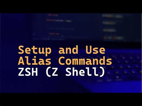 Alias Zsh Quotes