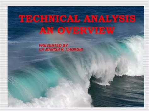Technical Analysis Ppt