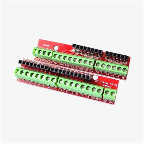 Screw Shields V2 Terminal Expansion Board For Arduino Uno Quartzcomponents