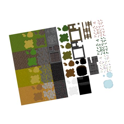 Medieval Outside 48x48 Tileset Rpgmaker Mv Mz By Booom