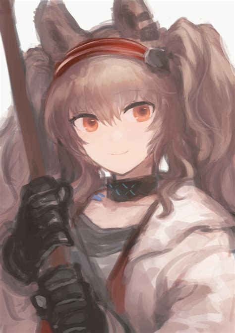 Angelina Arknights Drawn By Mogukk Danbooru