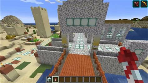 Minecraft Outpost Of Tyerna Valley And Village Of Windswept Youtube
