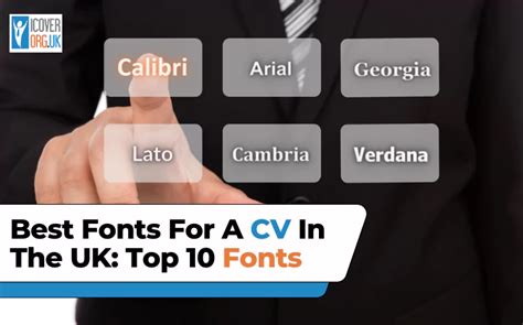 Best Fonts For A Cv In Uk 10 Styles To Impress