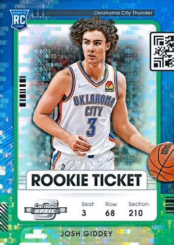 2021 22 Panini Contenders Optic Basketball NBA Cards Base Rookie Ticket