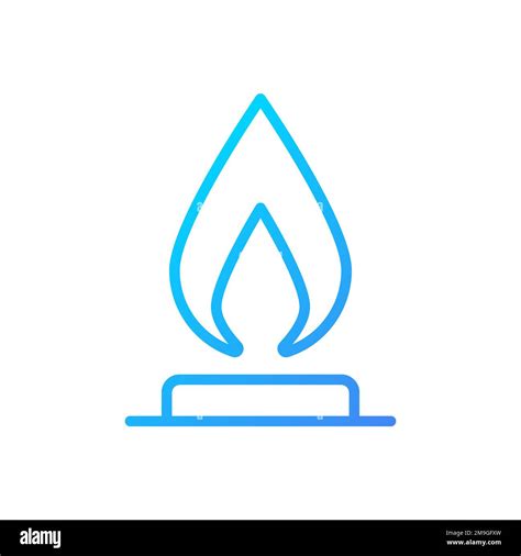 Gas Pixel Perfect Gradient Linear Vector Icon Stock Vector Image And Art