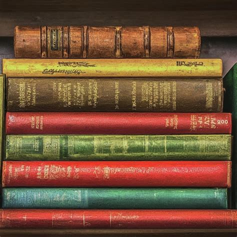 Rainbow Of Books Premium Ai Generated Image