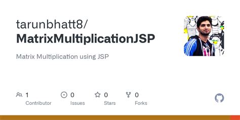 Github Tarunbhatt8matrixmultiplicationjsp Matrix Multiplication