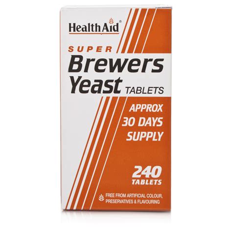 Healthaid Super Brewers Yeast Tablets Chemist Direct