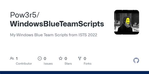 Github Pow3r5windowsblueteamscripts My Windows Blue Team Scripts