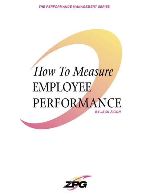 How To Measure Employee Performance Pdf