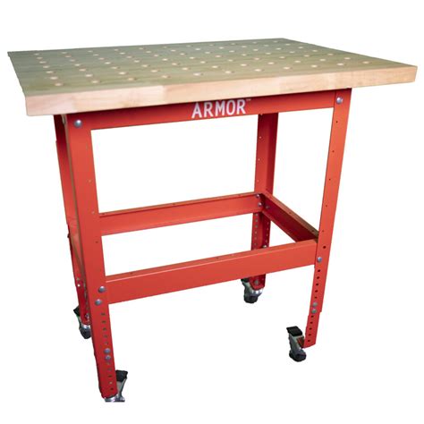Armor 36″x25″ Maple Top Mobile Assembly Table W Casters • Canadian Woodworker