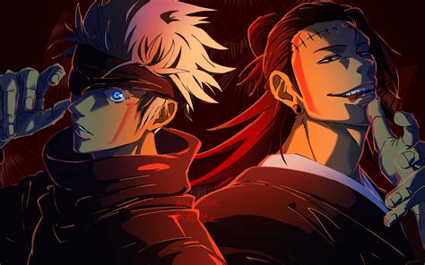 Satoru Gojo Wallpaper 4k Suguru Geto Jujutsu Kaisen 5k