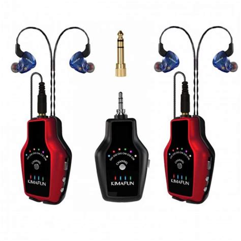 Kimafun bezprzewodowy system odsłuchowy KM-G150-3 T1 R2 - Audio - Video ...