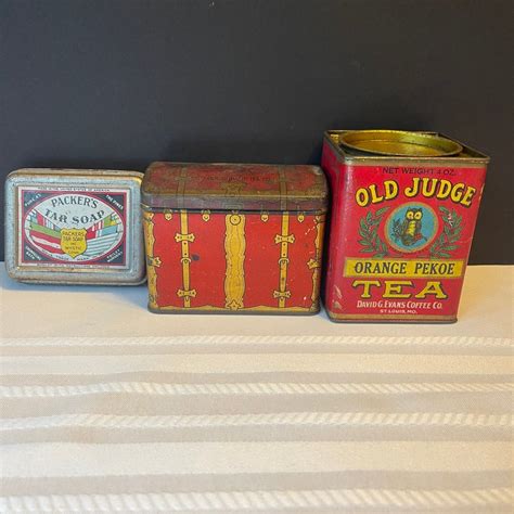 Russian Tin Box Etsy