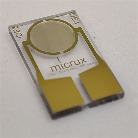 Interdigitated Electrodes Ide Micrux Technologies