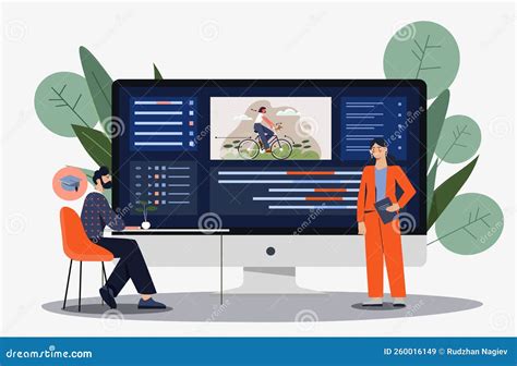 Online Webinar Concept Stock Illustration Illustration Of Computer 260016149
