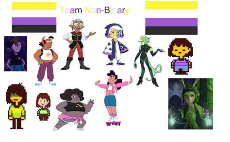 Team Non Binary By Alyssaloyd On Deviantart