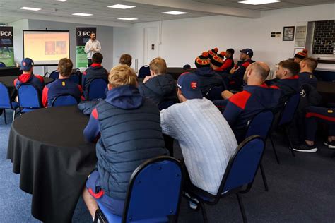 Players Engage With Alcohol Awareness Sessions The Pca