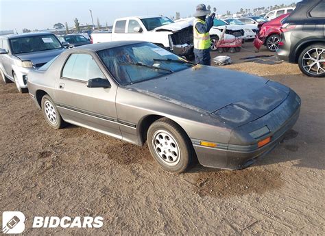 1987 Mazda Rx 7 Jm1fc3310h0517317 Bidcars
