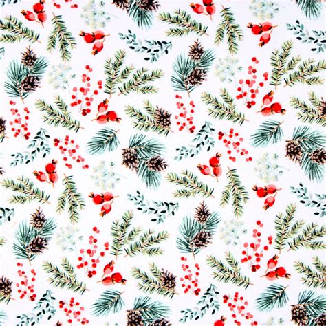Cloud Cuddle® Print Berries Multi Yardage