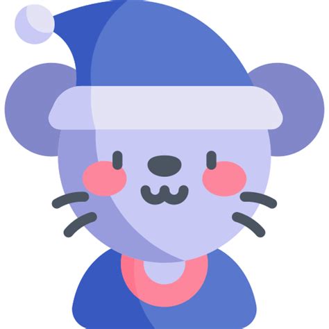 Mouse Kawaii Flat Icon