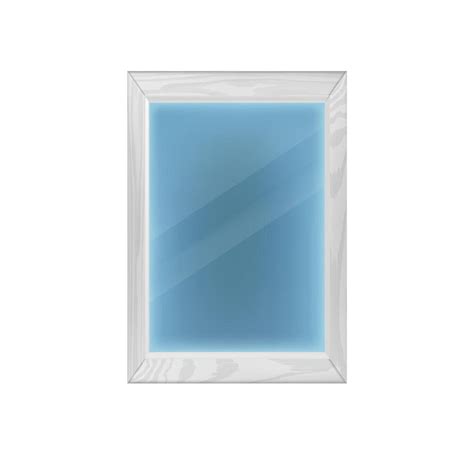 Realistic Detailed 3d Mirror Rectangular Reflective Surface 43341115