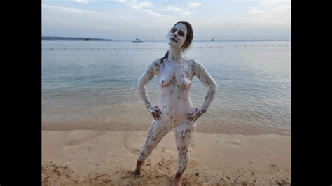 Fluff Covered Fayth In Jamaica Mp4 Fayth On Fire Fetish Films