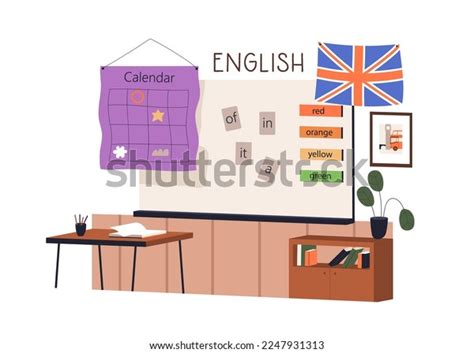 Empty British Classroom Over 24 Royalty Free Licensable Stock