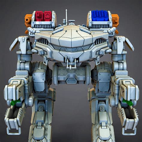 Mech King Crab Guns Stl Files