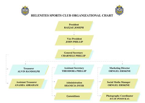 Sports Team Organizational Chart At Ruth Madison Blog