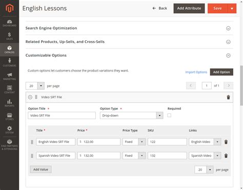 Guide For Magento File Map With Custom Option