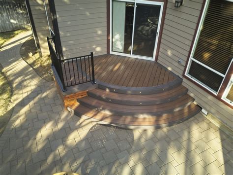 Curved Decking Heat Bending Composite Decking I Leblanc Decks