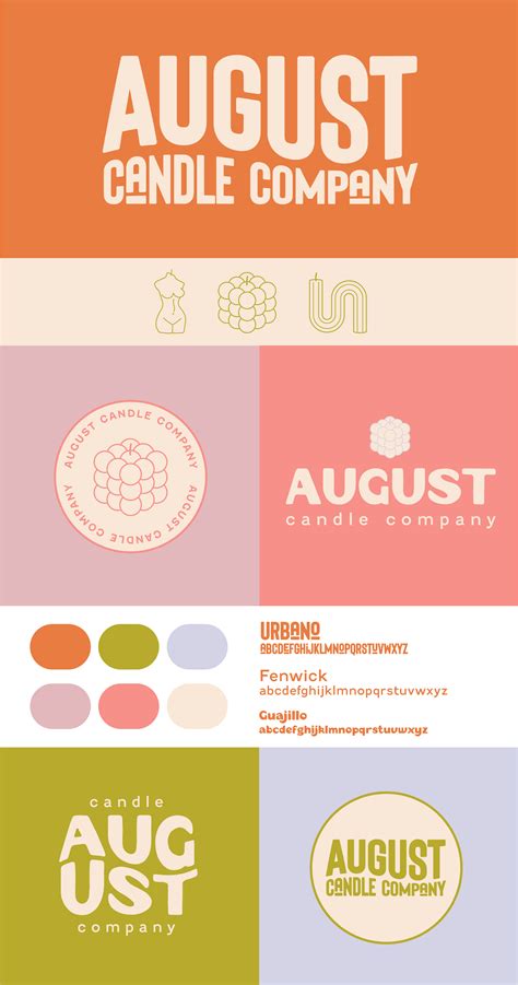 Color Palette For Candle Business