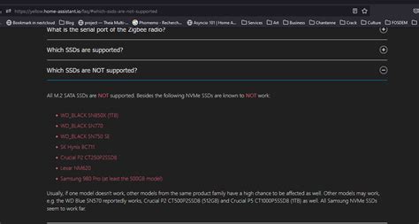 Yellow Box Poe Ssd Issue Installation Home Assistant Community