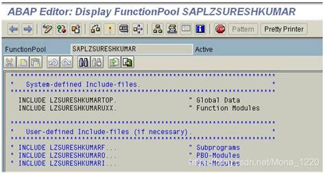 【sap】abap 标准屏幕增加页签增强sap Ko01 增强 Csdn博客